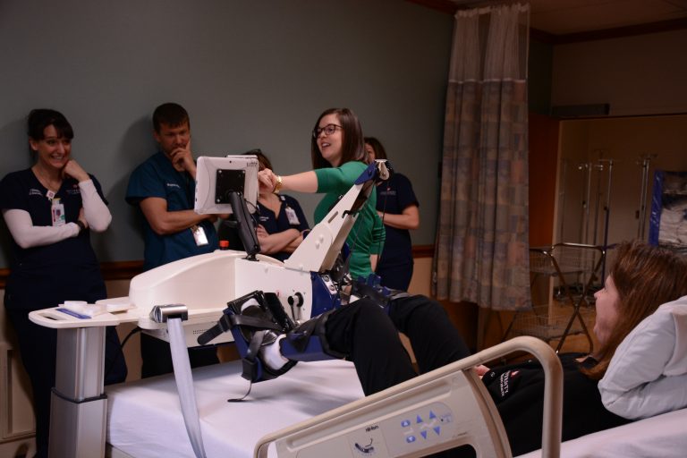 Get pedaling: Supine Bike aids early mobility - UCHealth Today