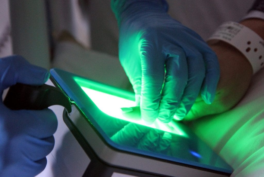 Electronic scans of newborn footprints add more security - UCHealth Today