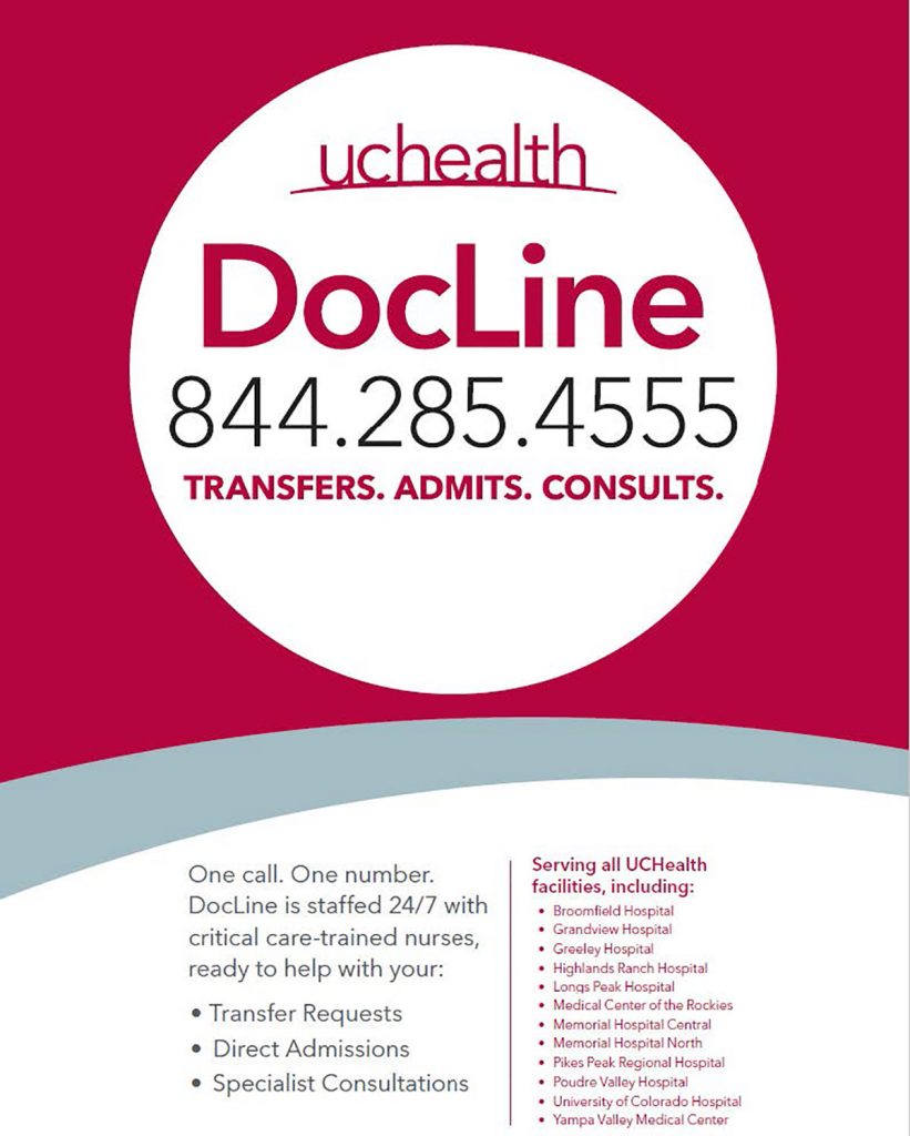 UCHealth DocLine connects providers with experts 24/7 - UCHealth Today