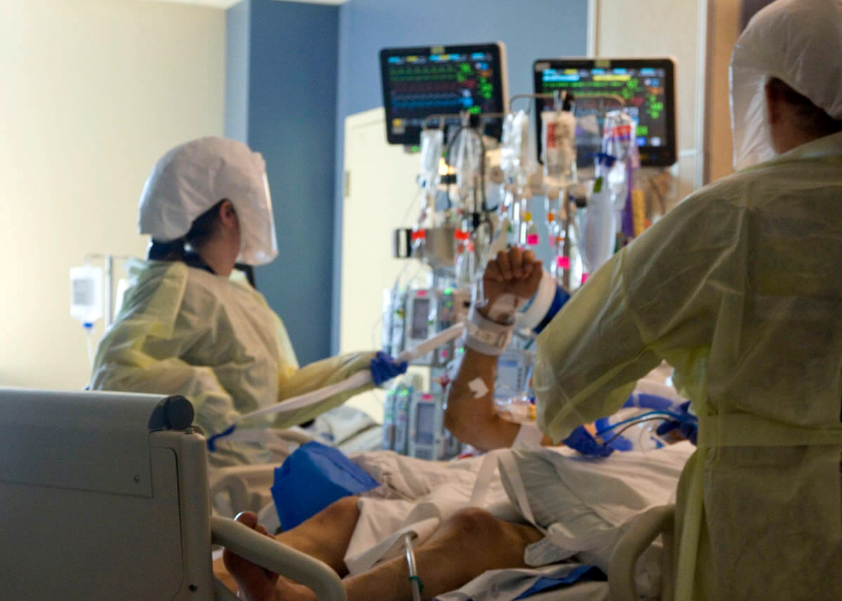 Therapy starts in the ICU for COVID-19 patients - UCHealth Today