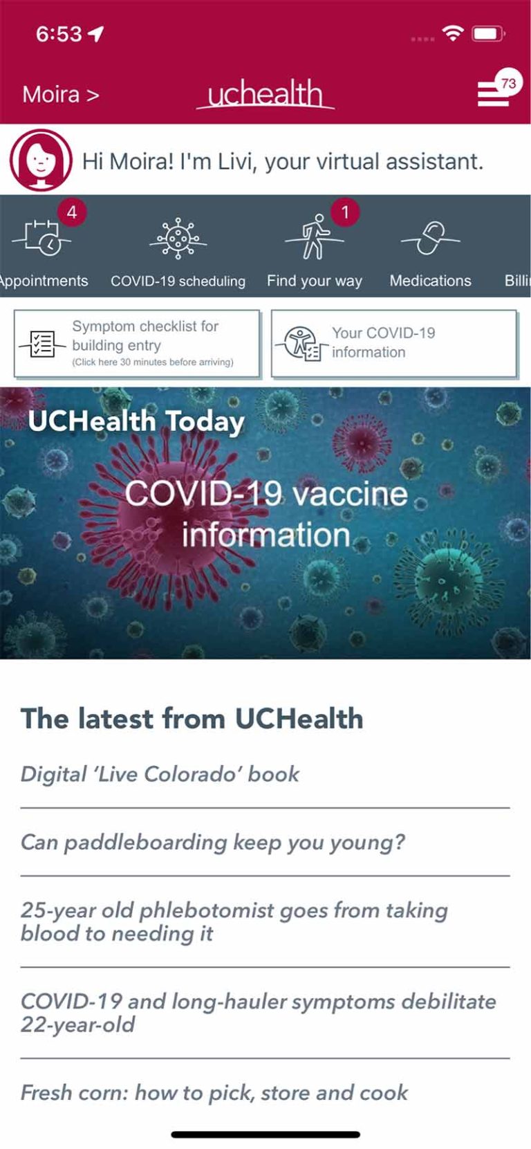 Top reasons to use the UCHealth app - UCHealth Today