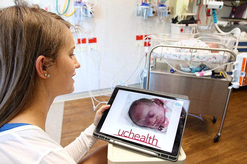NICU bedside cameras help parents stay connected - UCHealth Today