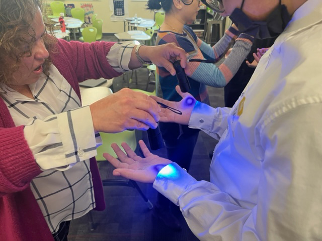 UCHealth experts do hands-on germ lesson with high schoolers - UCHealth ...