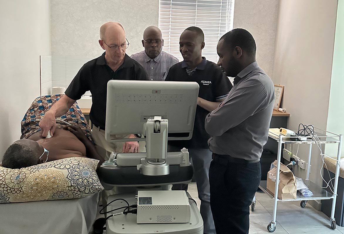 Cardiologist shares expertise, tech in Zimbabwe - UCHealth Today